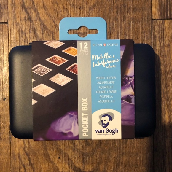 Other | New Van Gogh Metallic Interference Watercolor Pocket Box Set ...